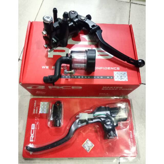 Jual Master Rem RCB Radial S1 14mm Set Handle Kopling Kiri E-2 RCB Rem Kopling Rcb | Shopee ...