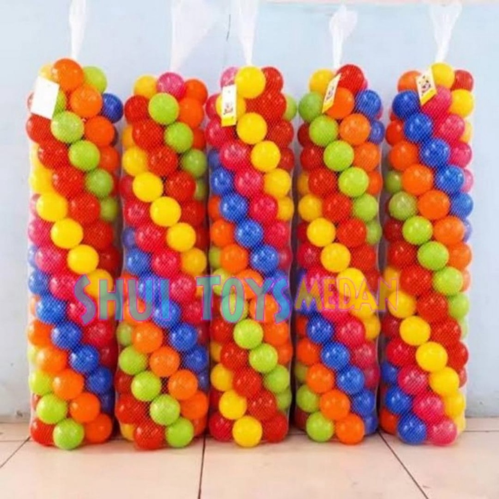 Jual MANDI BOLA WARNA WARNI ISI 100/BOLA MANDI ANAK/BOLA/MAINAN ANAK ...
