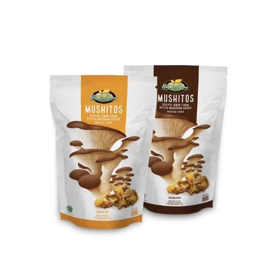 Jual MUSHITOS KERIPIK JAMUR TIRAM BIONIC FARM KERIPIK JAMUR CEMILAN ...