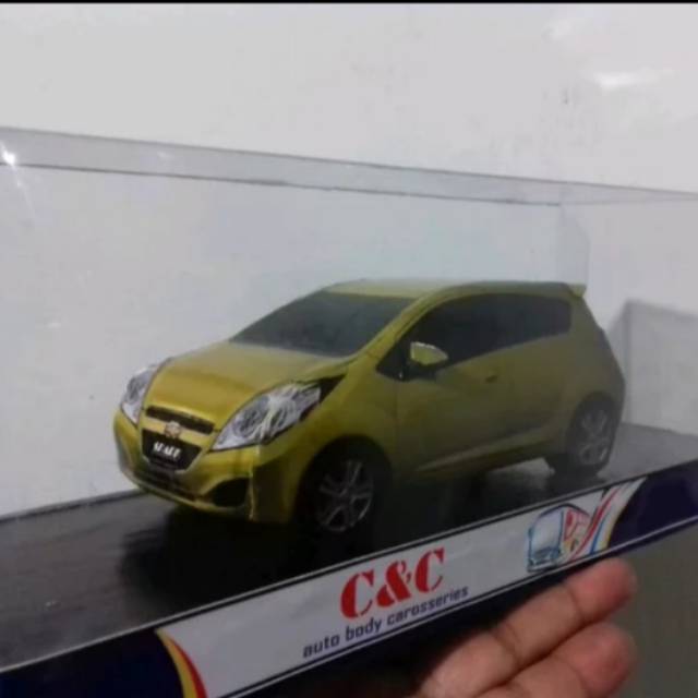 Jual Papercraft miniatur Chevrolet spark | Shopee Indonesia