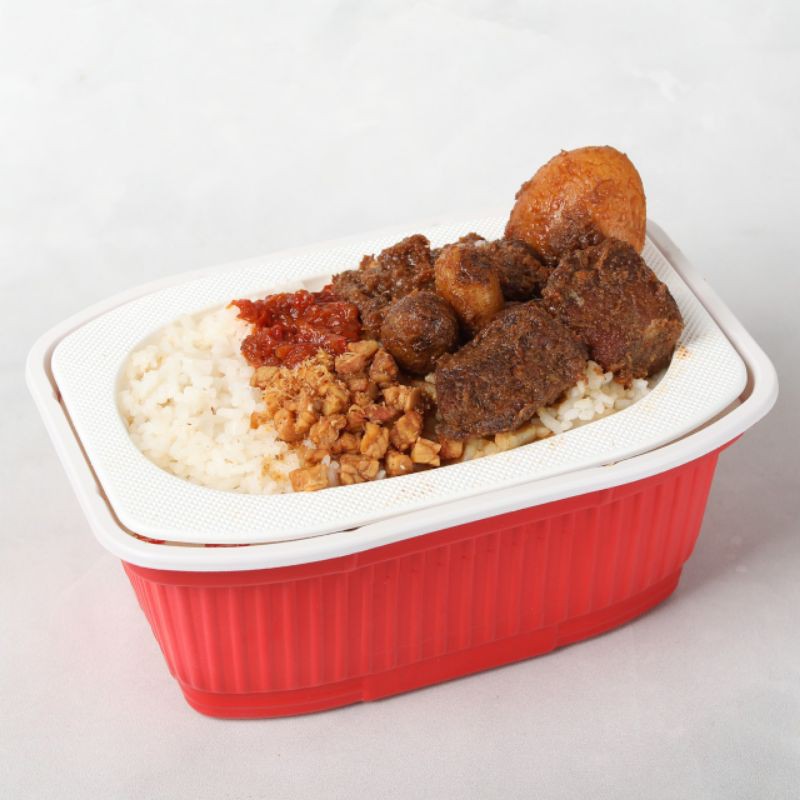 Jual BOX RENDANG DAGING - MAKANKU Makanan siap saji menggunakan Heating ...