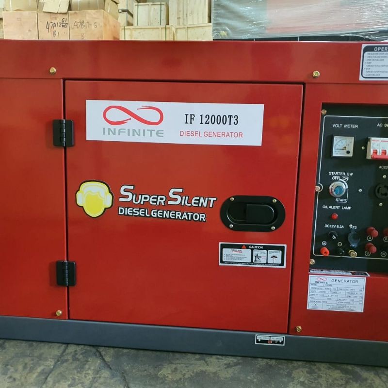 Jual Genset silent 10 kva IFT12000 | Shopee Indonesia