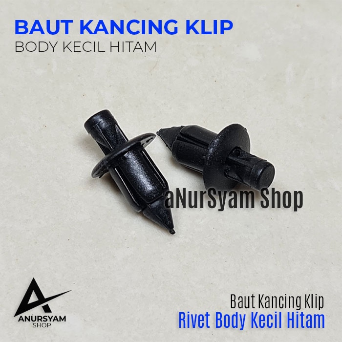 Jual Baut Kancing Klip Kecil / Rivet Plastik Body / Rivet Baut Klip ...