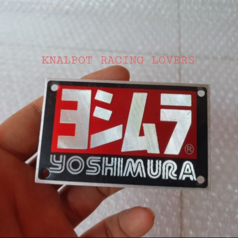 Jual EMBLEM MERK LOGO KNALPOT RACING YOSHIMURA JAPAN | Shopee Indonesia
