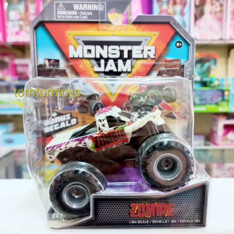 Jual ZOMBIE Monster Jam Diecast Mobil Off Road Truck Spin Master ...