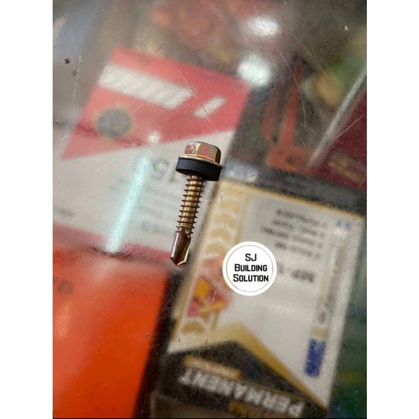 Jual baut rangka baja ringan self drilling screw roofing 1" inchi 25mm ...