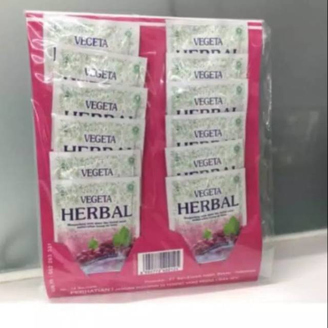 Jual VEGETA HERBAL SACHET (ISI 12 SASET) | Shopee Indonesia