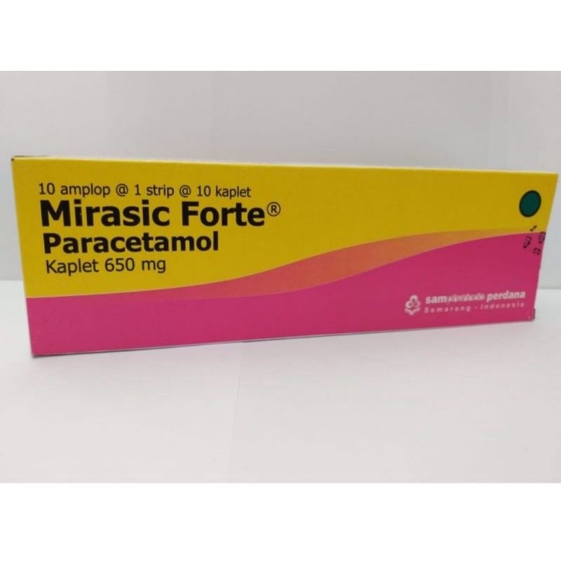 Jual mirasic Forte 650mg box | Shopee Indonesia