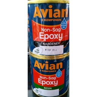 Jual LEM EPOXY AVIAN NON SAG 2 KOMPONEN 800 GRAM produk original/lem ...