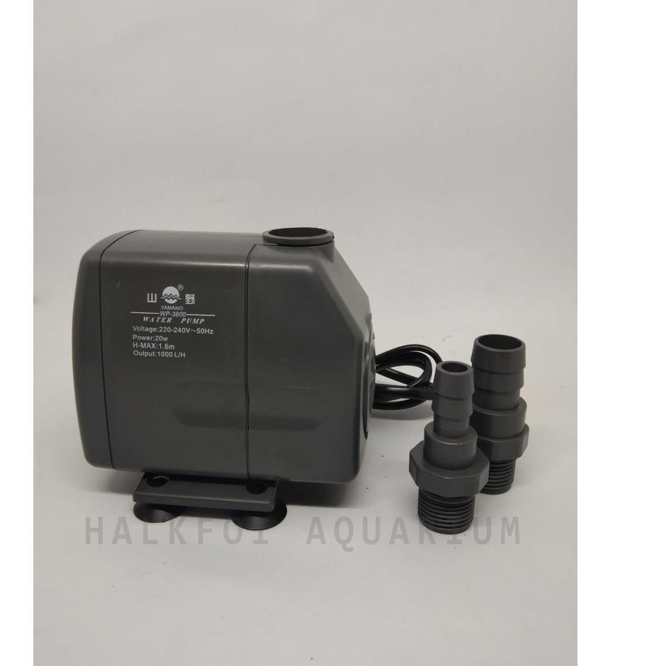 Jual POMPA WATER PUMP AQUARIUM KOLAM IKAN AIR MANCUR WP 3600 ...