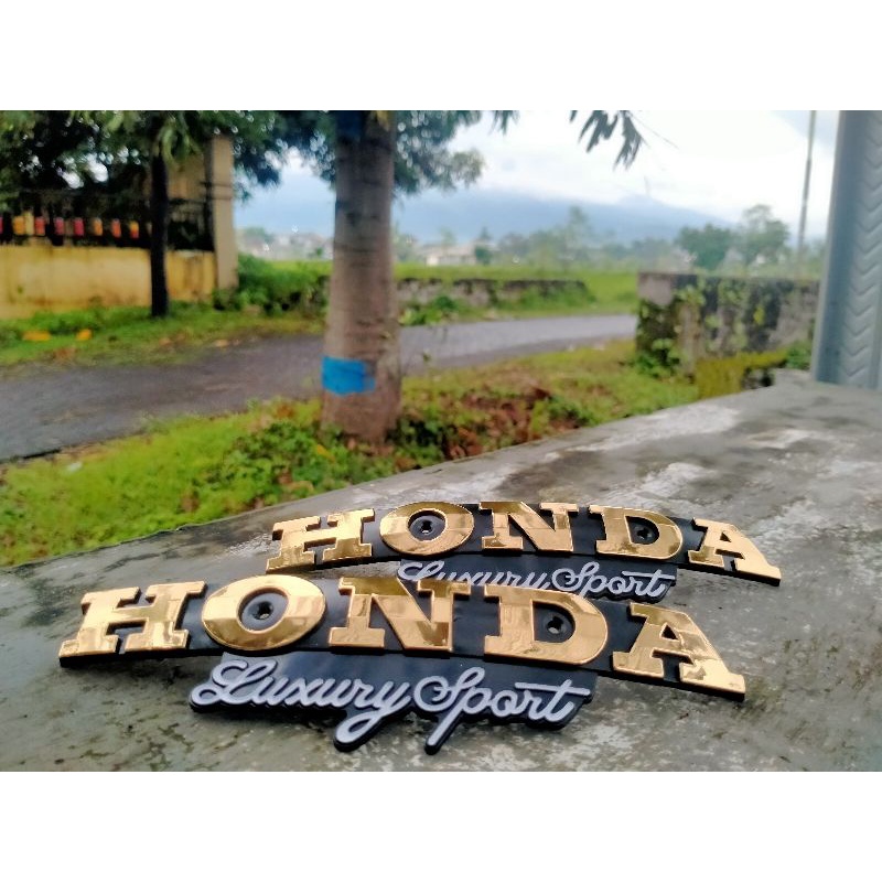 Jual Emblem tangki Honda GL pro max Logo tangki Honda GL pro max Logo ...