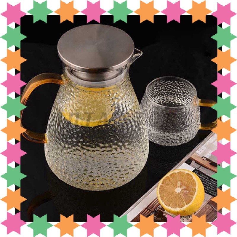 Jual [ CASHBACK ] BORREY Teko Pitcher Teh Chinese Teapot Borosilicate Glass - BR-271 | Shopee ...