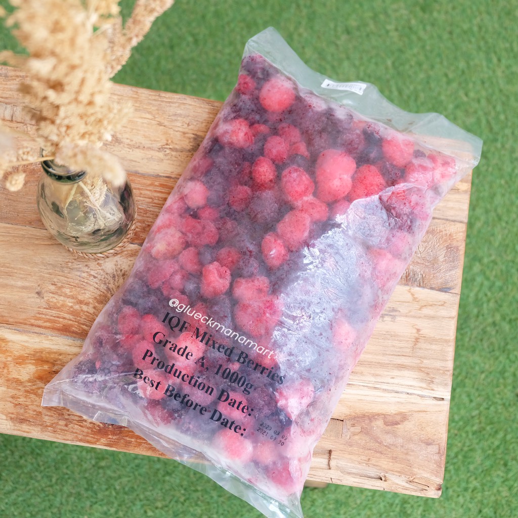 Jual Frozen IQF Mixed Berries / Mix Berry 1Kg | Shopee Indonesia