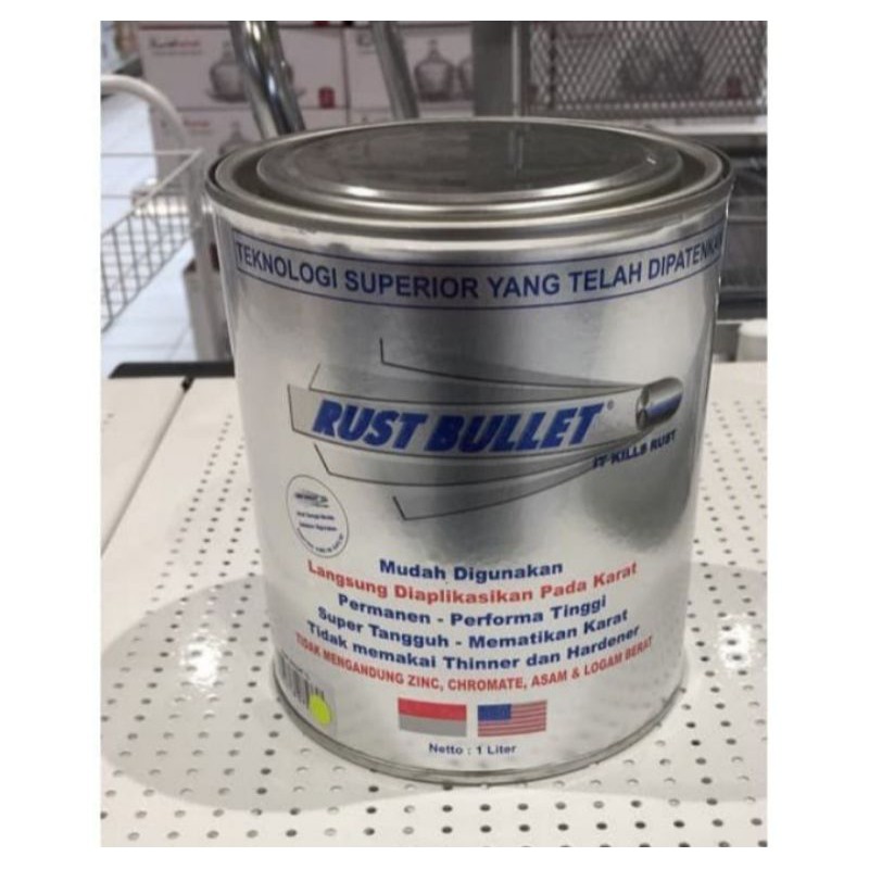 Jual RUST BULLET cat coating anti karat 1 liter | Shopee Indonesia