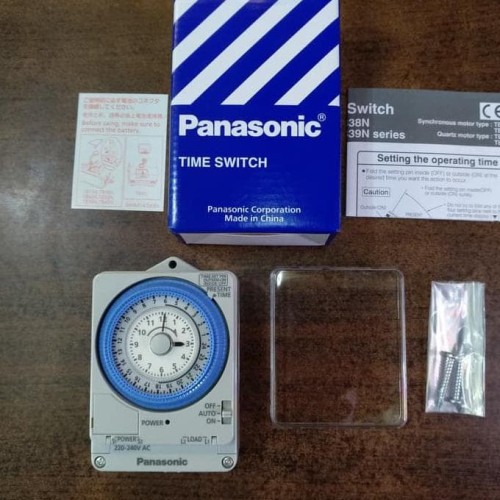 Jual Timer Switch Panasonic TB38809NE7 Time Switch PANASIONIC TB 388 09 ...