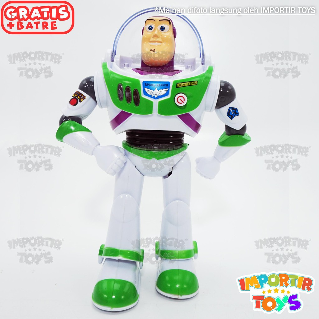 Jual Mainan Robot Buzz Lightyear Toy Story Berkualitas Keren Bercahaya ...