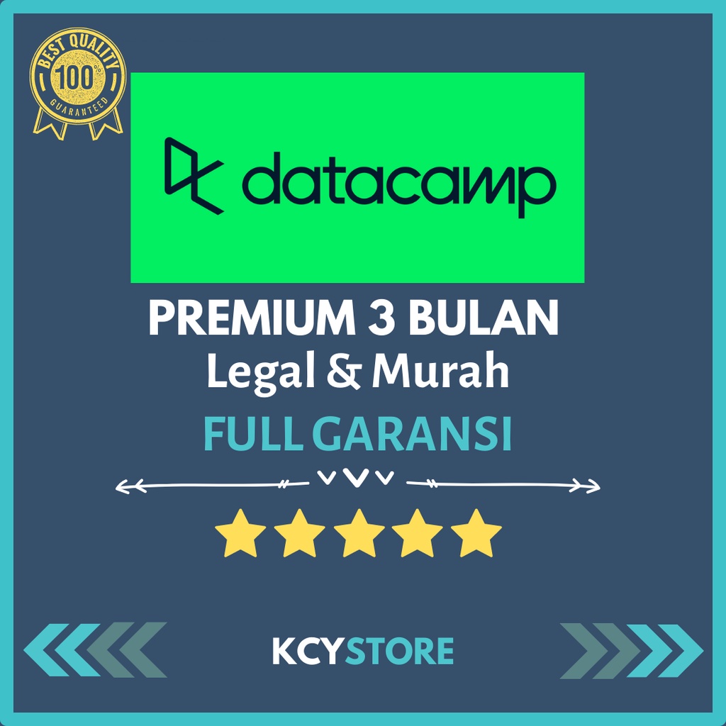 Jual DataCamp Premium Private 3 Bulan - Full Garansi | Shopee Indonesia