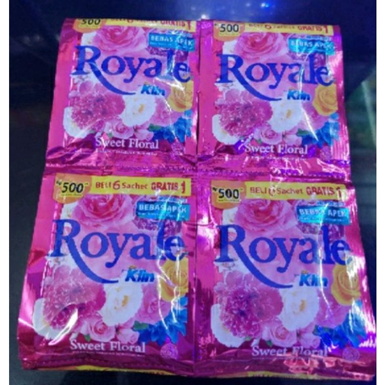 Jual ROYALE SACHET 13ML/PEWANGI PAKAIAN GROSIR/ROYALE SACHET 12 RENTENG ...