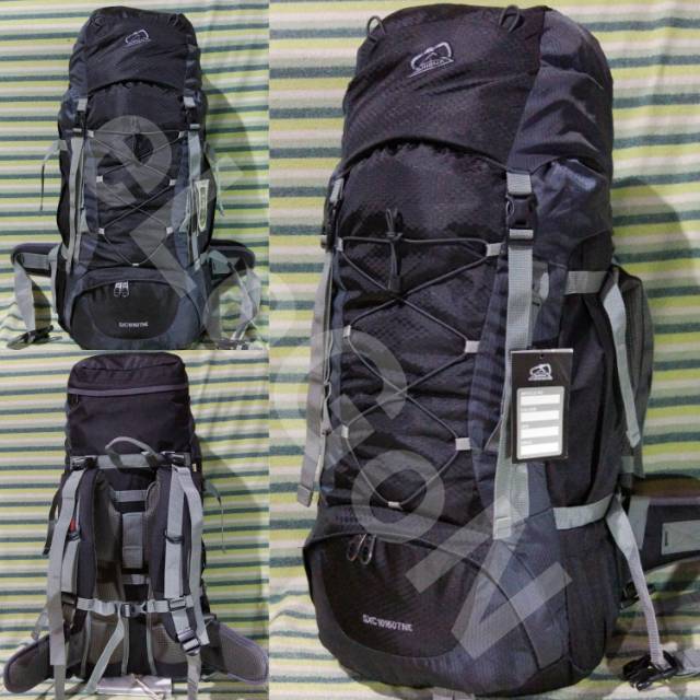 Jual Sioux 50L Carrier Tas Ransel Gunung Sioux 50 Liter Black Expert ...