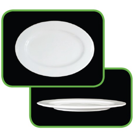 Jual Oval Plate/ Display Plate/ Piring | Shopee Indonesia
