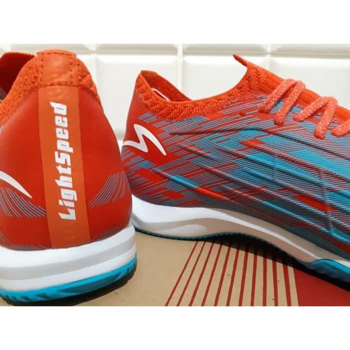 Jual ORIGINAL Sepatu Futsal Specs Acc Lightspeed II Elite IN Flame ...