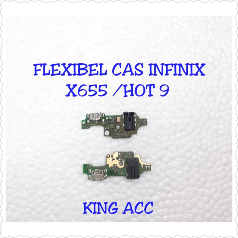 Jual FLEXIBEL FLEXIBLE FLEKSIBEL INFINIX HOT 9 - X655 CON CONNECTOR ...