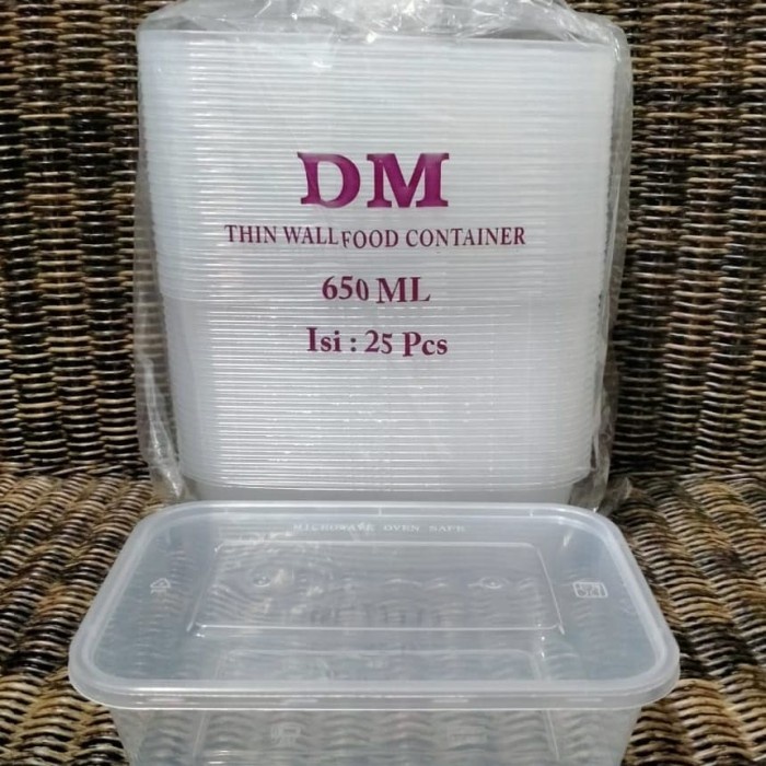 Jual Thinwall DM Rect 650ml | Shopee Indonesia Jual Thinwall DM Rect 650ml | Shopee Indonesia