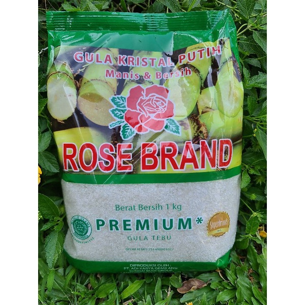 Jual Rose Brand Gula Pasir Kemasan 1Kg | Shopee Indonesia