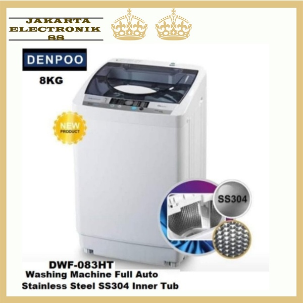 Jual MESIN CUCI 1 TABUNG 8 KG DENPOO DWF 083 | Shopee Indonesia