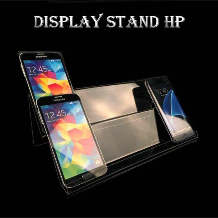 Jual Acrylic Produk Display Phone- Stand Holder Akrilik untuk Konter HP ...