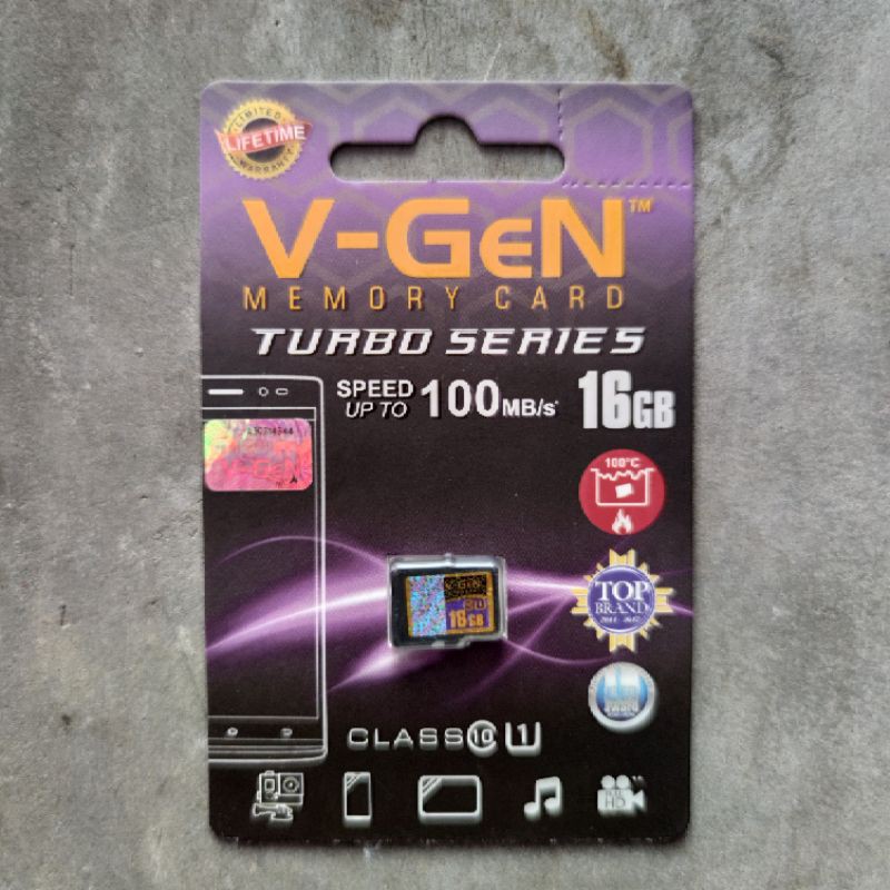 Jual Vgen Turbo 8GB 16GB 32GB 64GB 128GB Memory card Class 10 Original Kartu Memori V-Gen ...