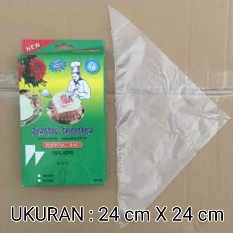 Jual PLASTIK SEGITIGA, PIPING BAG, PLASTIK KUE | Shopee Indonesia