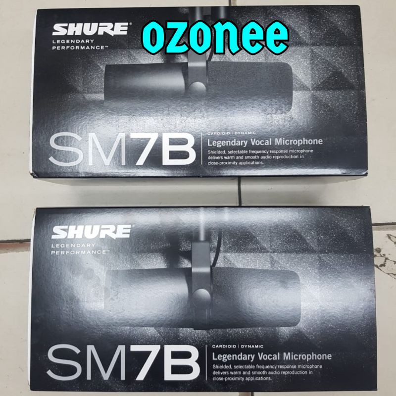 Jual MIC SHURE SM 7B SM 7B ORIGINAL STUDIO RECORDING | Shopee Indonesia