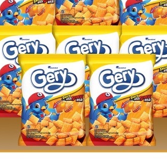 Jual Gery Snack & Sereal Bantal Extrude Keju / coklat 30g | Shopee ...