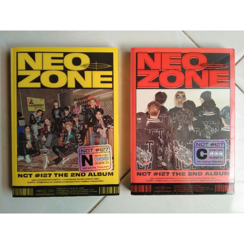 Jual album only nct 127 neozone n ver. inc fp+sticker (-cc, -pc) | Shopee Indonesia