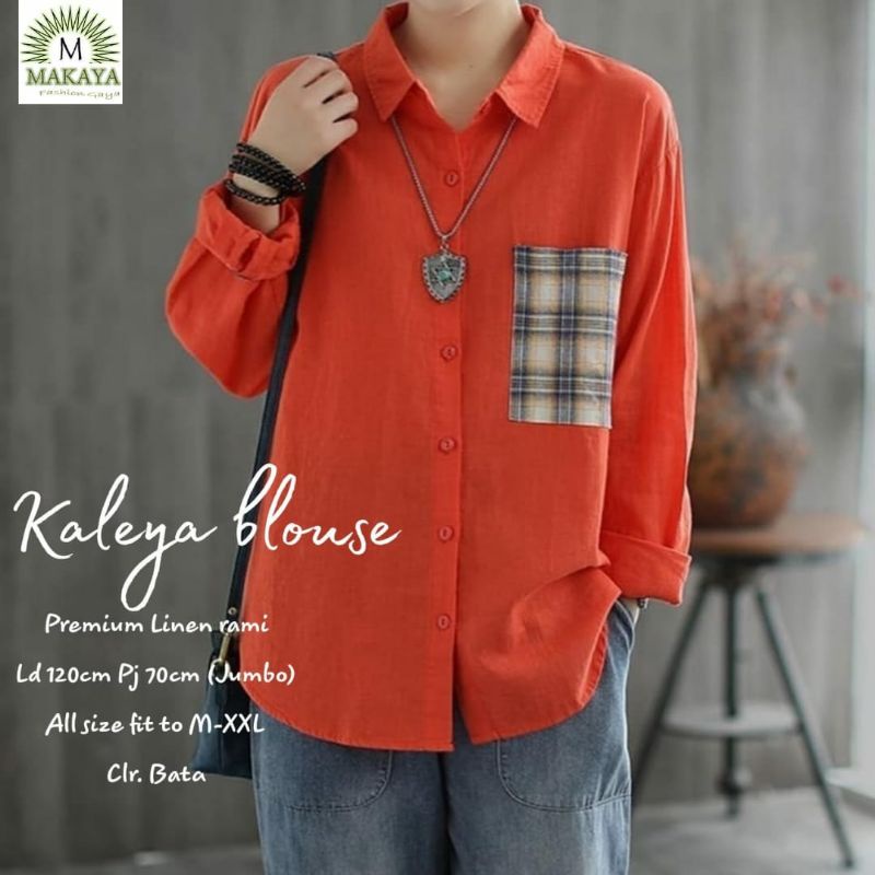 Jual KALEYA BLOUSE | Shopee Indonesia