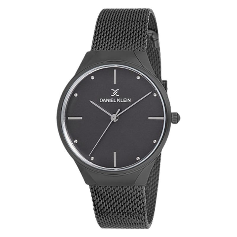 Jual Jam Tangan Wanita Daniel Klein Fiord DK12060-7 Ladies Dark Grey ...