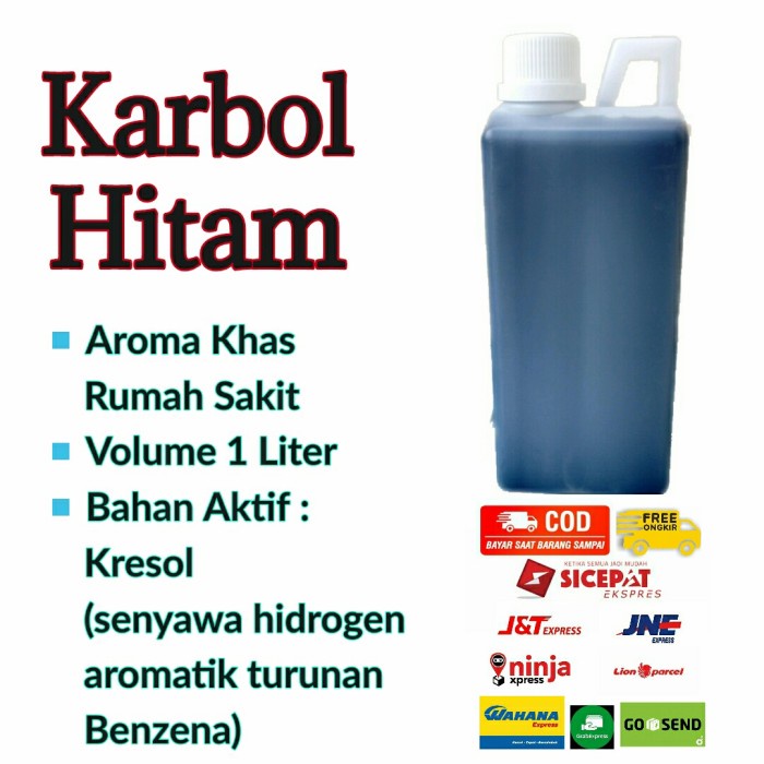 Jual Karbol- Karbol Hitam, Karbol Rumah Sakit - Encer/Standar -Karbol ...