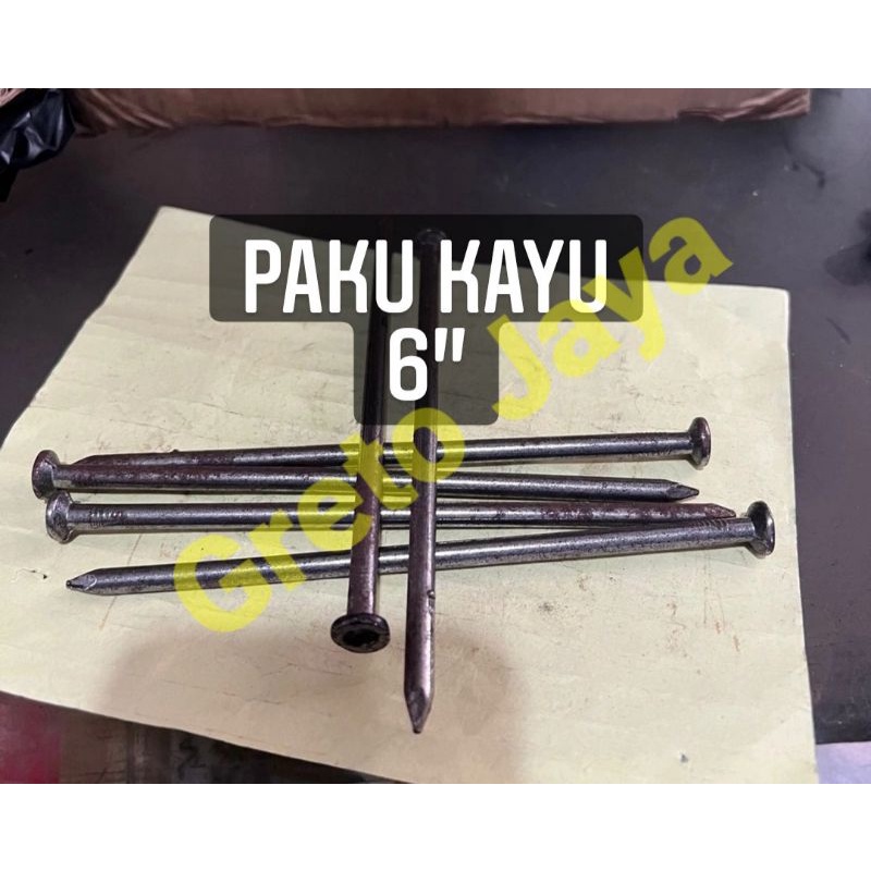 Jual ( 6" ) Paku Kayu 15cm 15 cm Biasa 6 inch in inc | Shopee Indonesia
