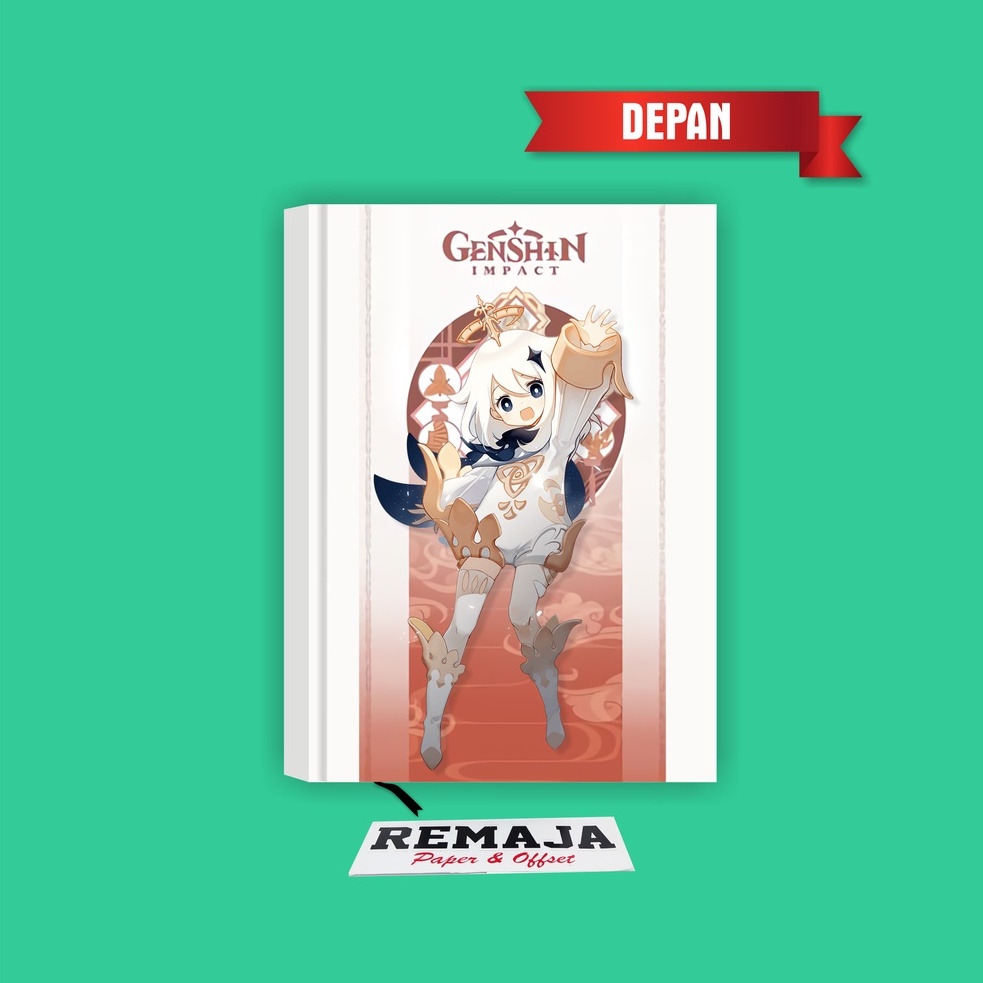 Jual Pocket Book/Note Book Hardcover Genshin Impact PAIMON A6 & A5 ...