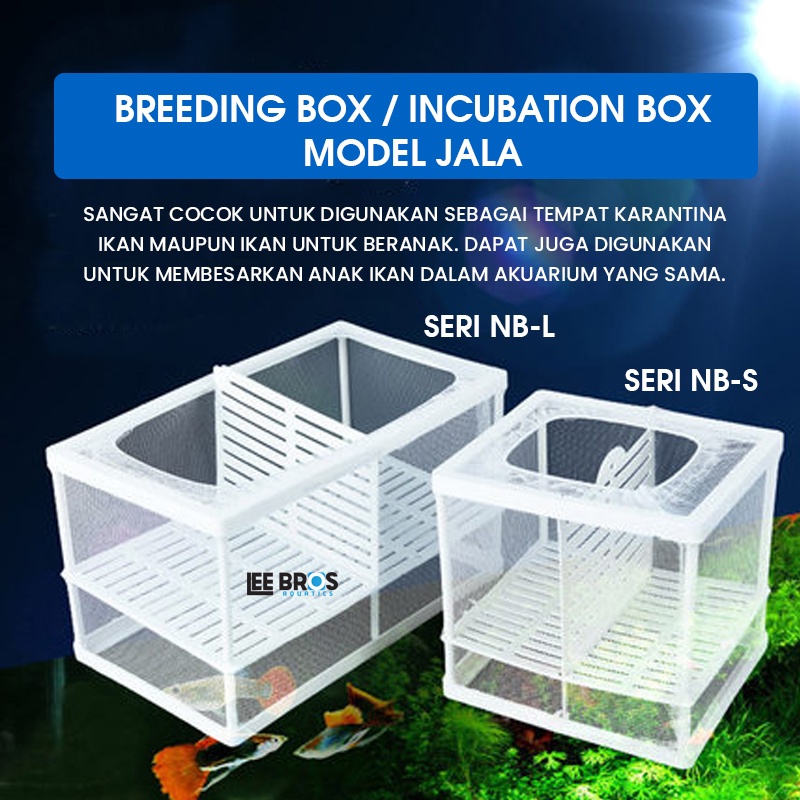 Jual Breeding Net / Breeding Box / Incubation Box Model Jaring / Net NB | Shopee Indonesia