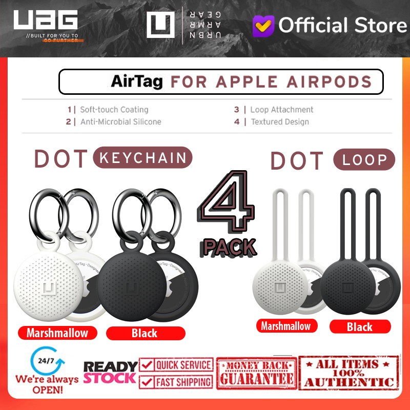 Jual Case Apple AirTag UAG Dot Protective Casing (4 Pcs) | Shopee Indonesia