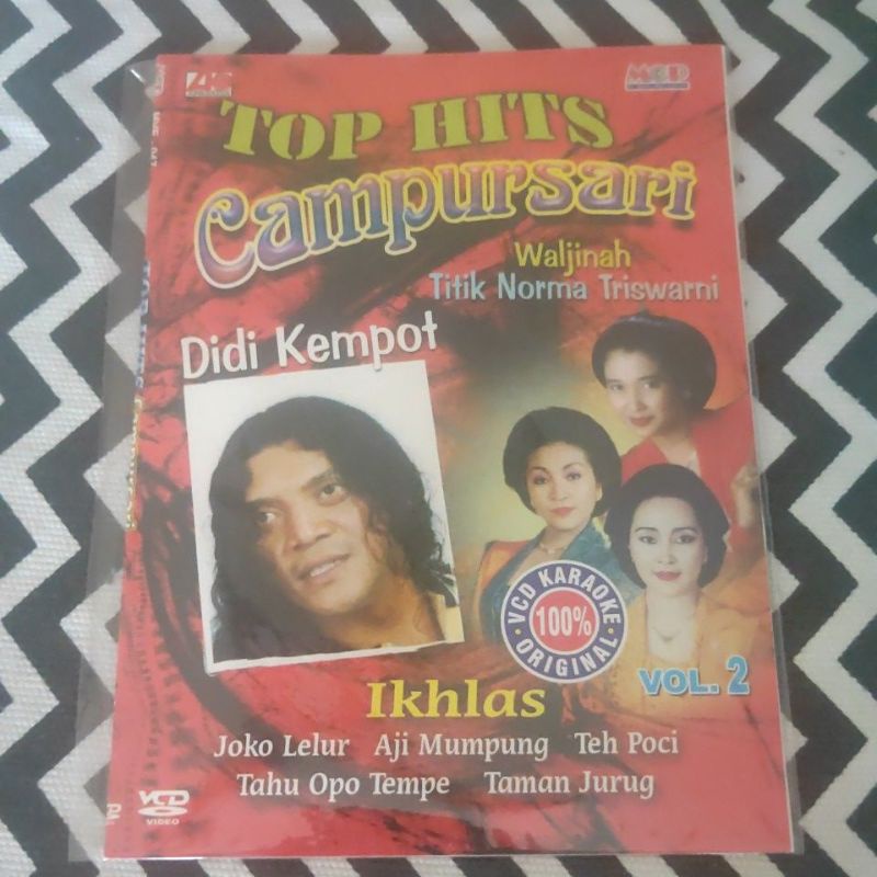 Jual VCD KARAOKE ORIGINAL TOP HITS CAMPURSARI VOL.2 | Shopee Indonesia