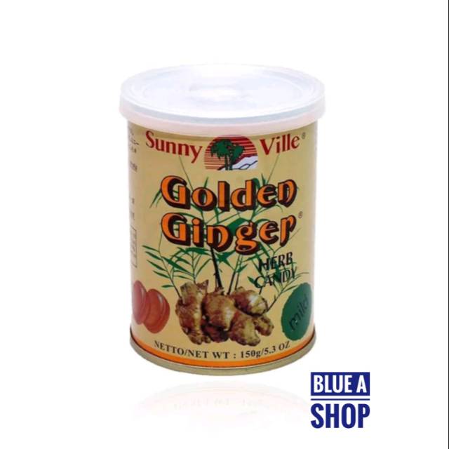 Jual Permen Golden Ginger Hot Dan Mild 150gr Kaleng | Shopee Indonesia