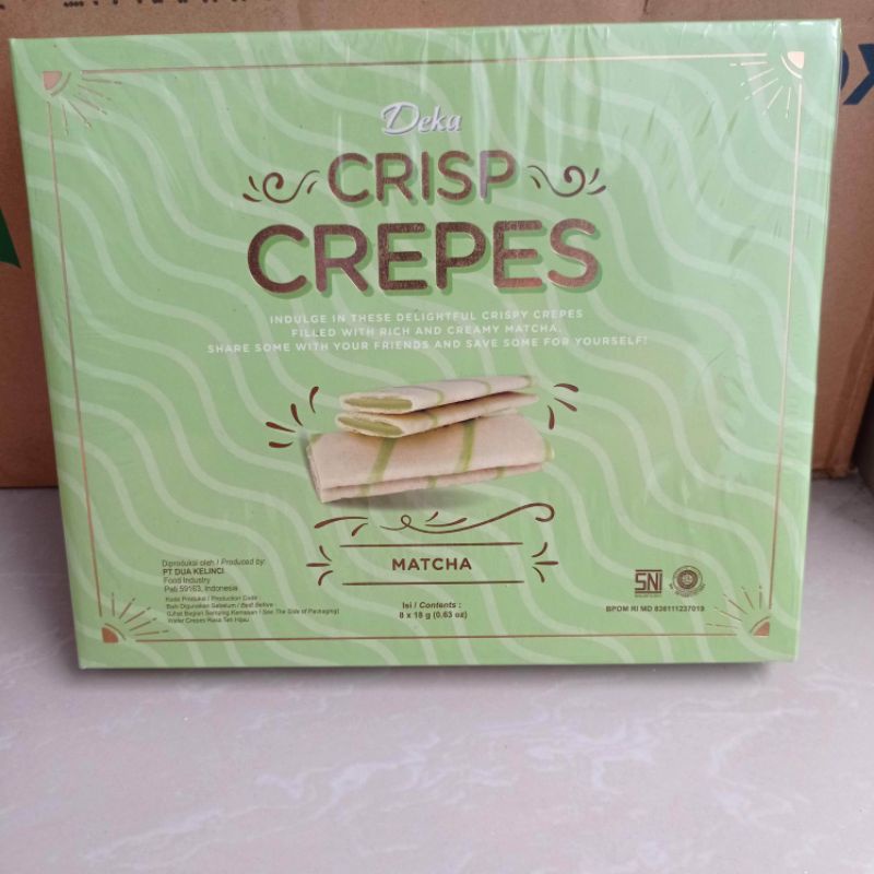 Jual deka crepes matcha / choco banana READY | Shopee Indonesia