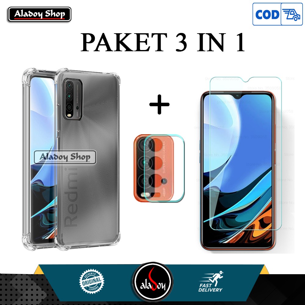 Jual Case Xiaomi Redmi 9T 2021 Premium Casing + Tempered Glass Layar ...