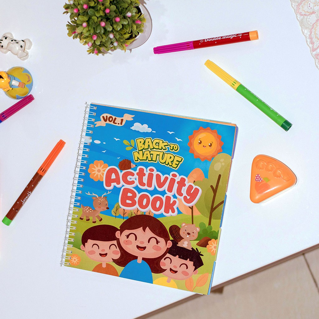Jual ACTIVITY BOOK / BUKU AKTIFITAS UNTUK ANAK MULAI USIA 4 TAHUN ...