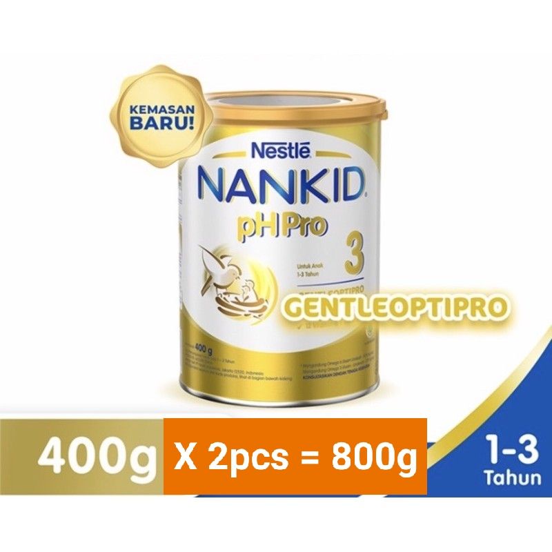 Jual NESTLE NANkid NAN KID pH Pro TAHAP 3 800 GR 800GR | Shopee Indonesia