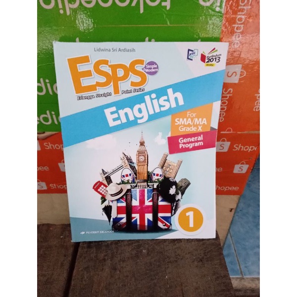 Jual esps bahasa inggris kelas 10 / 1 sma erlangga | Shopee Indonesia