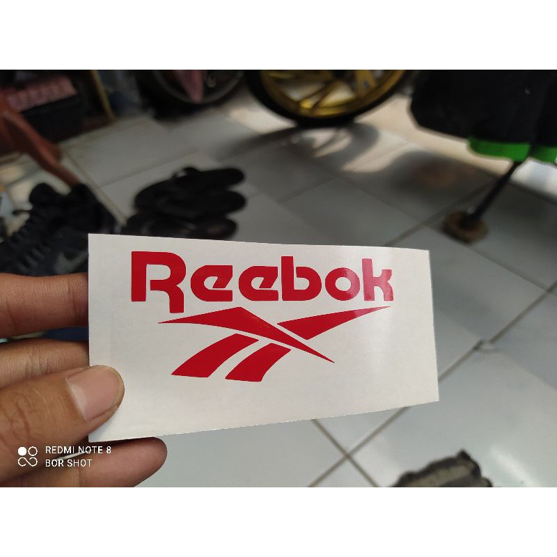 Jual STIKER REEBOK | STICKER CUTTING BAHAN ORACAL CUSTOM LOGO DLL ...